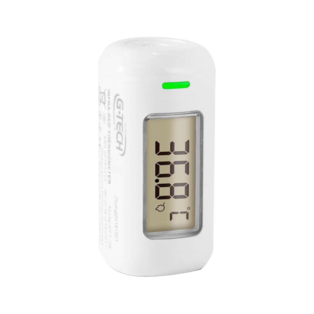 TERMOMETRO G-TECH GO DIGITAL INFRAVERMELHO BRANCO - Drogaria Catarinense