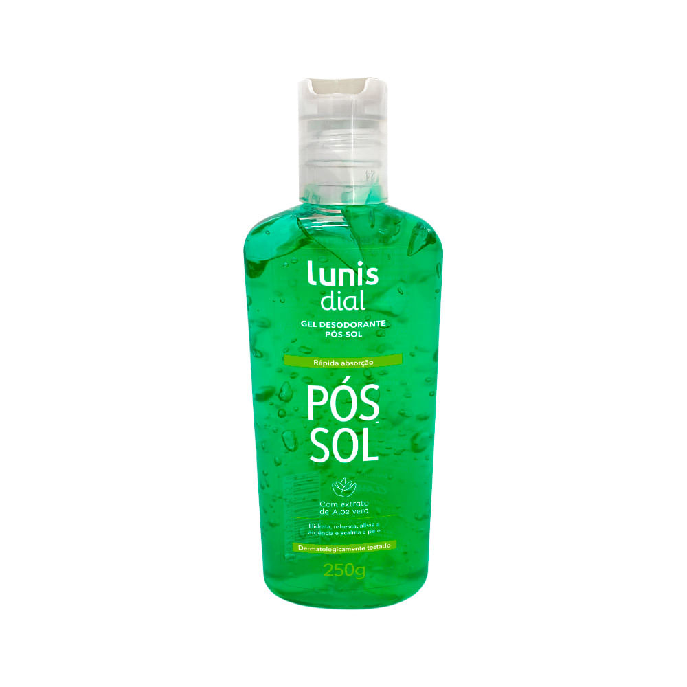 PÓS SOL LUNIS DIAL GEL 250 GRAMAS - Drogaria Catarinense