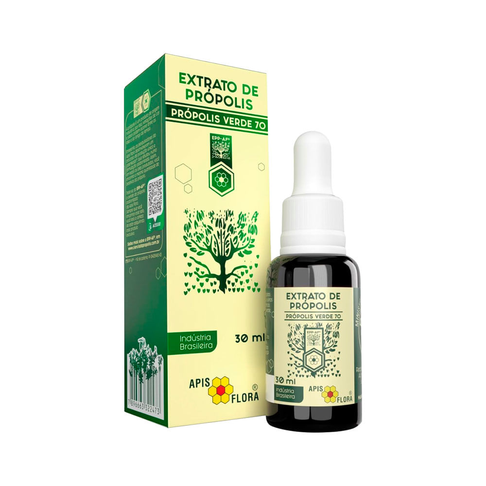 Propolis Verde 70 Apis Flora 30ml Gotas - Drogaria Catarinense