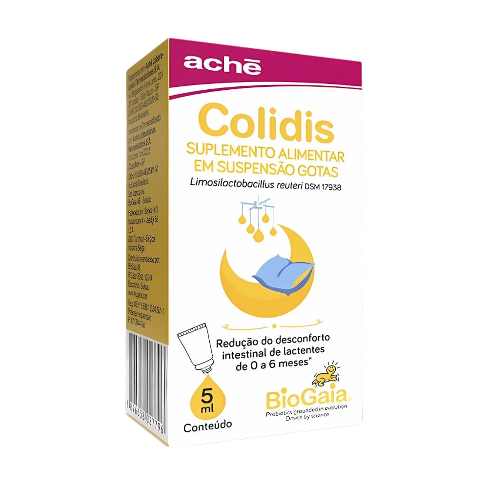 Suplemento Probiotico Colidis 5ml - Drogaria Catarinense