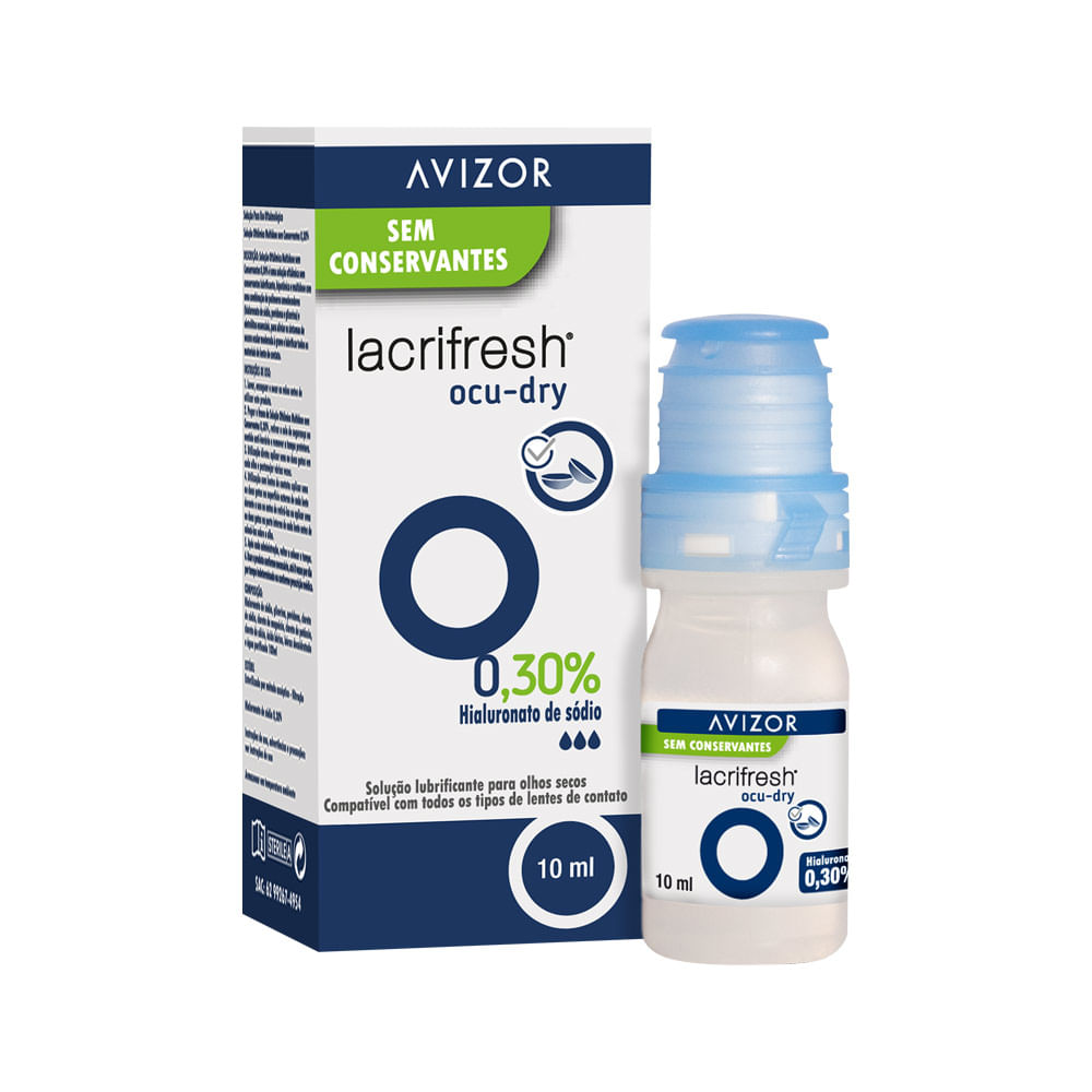 LACRIFRESH ACU-DRY SOLUCAO OFTALMICA 0,30% 10ML - Drogaria Catarinense