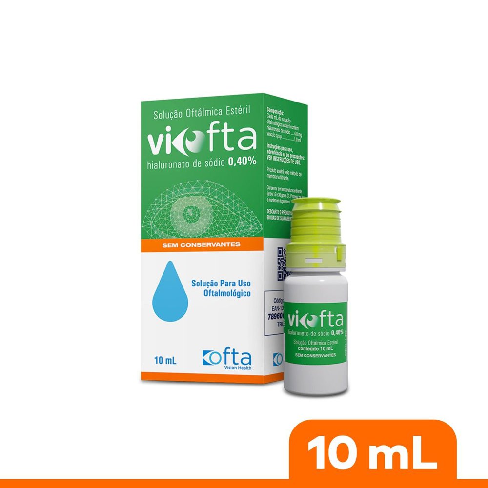 COLIRIO VIOFTA 0,40% 10ML - Drogaria Catarinense