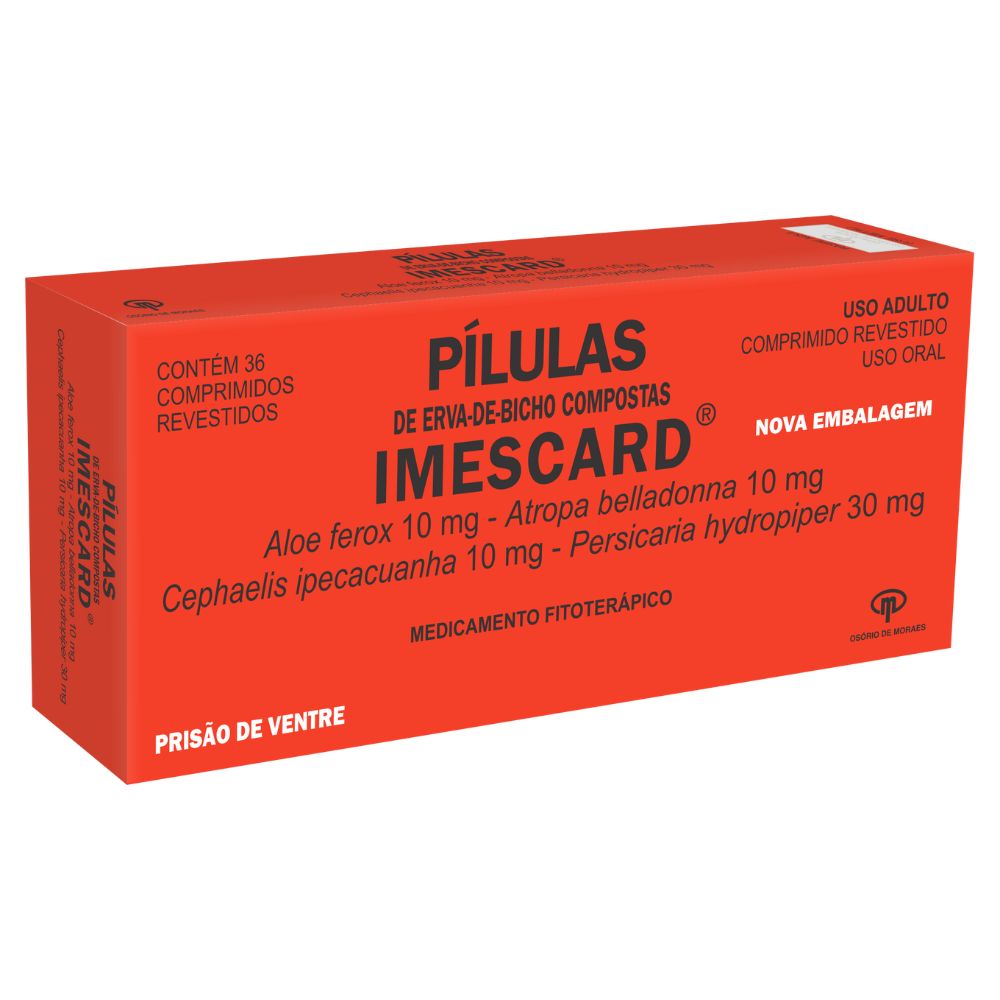 IMESCARD COM 36 PÍLULAS - Drogaria Catarinense