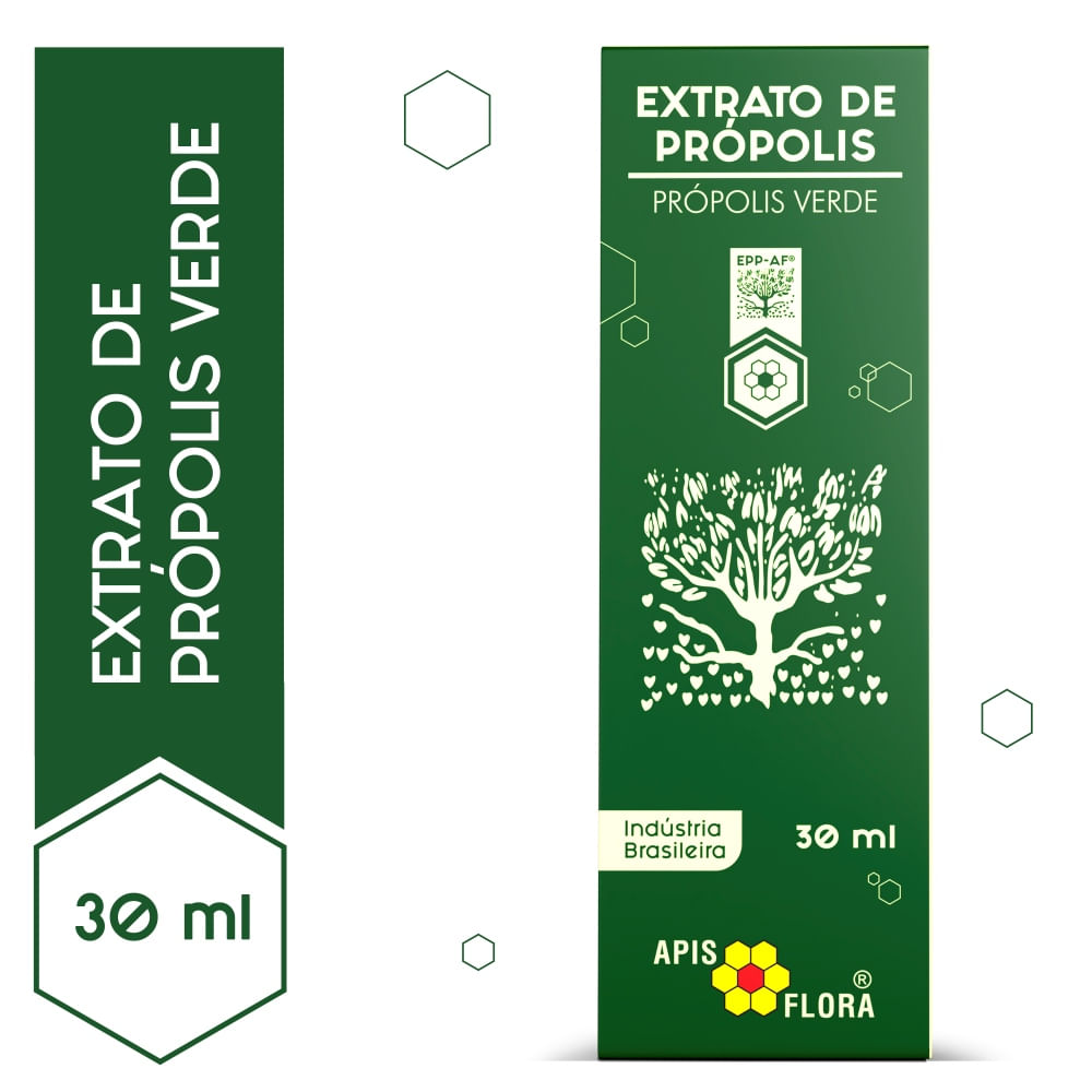 EXTRATO DE PRÓPOLIS VERDE APIS FLORA GOTAS 30ML - Drogaria Catarinense