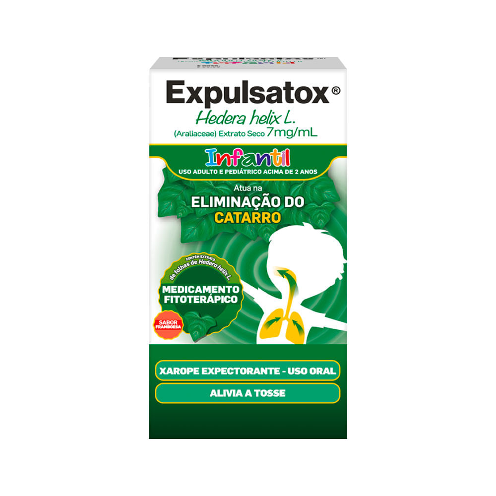 EXPULSATOX INFANTIL HEDERA HELIX L. 7MG/ML XAROPE FRAMBOESA 100ML ...